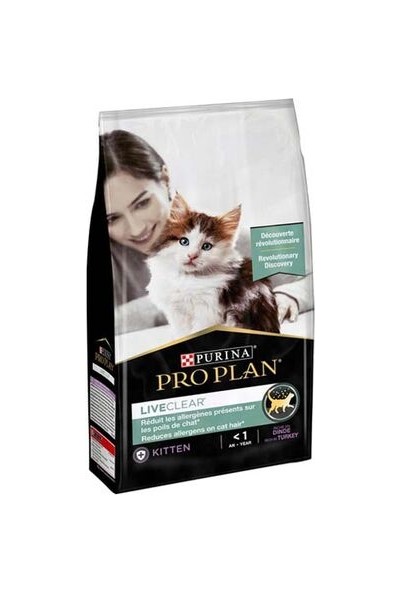 Pro Plan Live Clear Kitten Hindi Etli Yavru Kedi Maması 1,4 kg Pro Plan Live Clear Kitten Hindi Etli Yavru Kedi Maması 1,4 kg