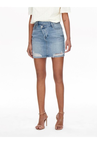 Only Onlromeo Reg Boyfrıend Denim Etek