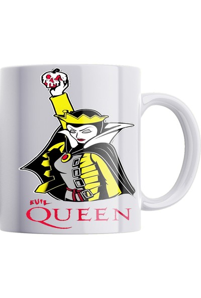 Remonz Queen Çift Baskılı Porselen Kupa Remonz Queen Çift Baskılı Porselen Kupa