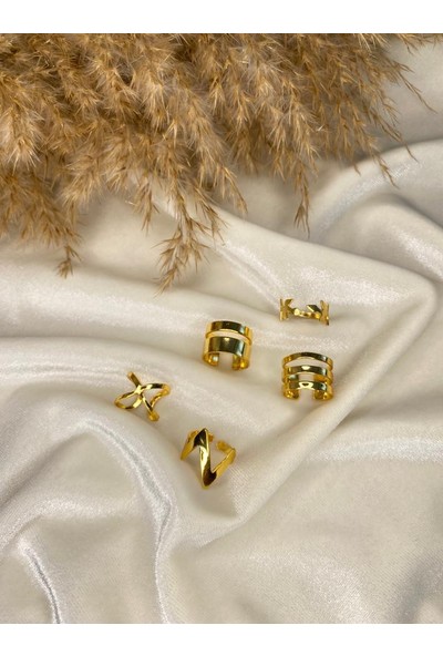 Bel Tempo Fashion 5'li Eklem Yüzük Seti