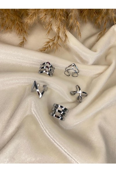 Bel Tempo Fashion 5'li Eklem Yüzük Seti Bel Tempo Fashion 5'li Eklem Yüzük Seti