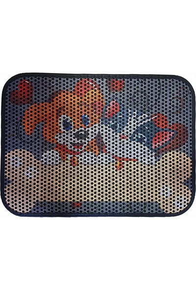 Umi Pet Desenli Elekli Kedi Tuvaleti Önü Paspası, Kum Toplayıcı, Yıkanabilir, 60 x 45 cm Umi Pet Desenli Elekli Kedi Tuvaleti Önü Paspası, Kum Toplayıcı, Yıkanabilir, 60 x 45 cm
