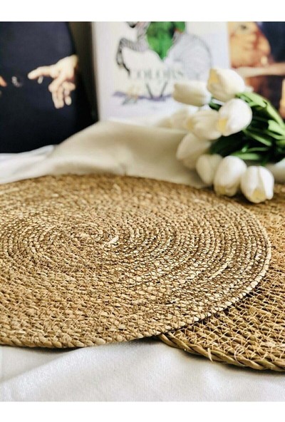 Avantage Home Alexa 6'lı Hasır Yuvarlak Amerikan Servis Avantage Home Alexa 6'lı Hasır Yuvarlak Amerikan Servis