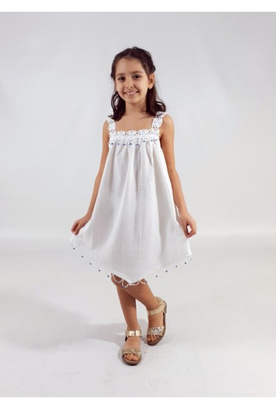 Zeze Şirince Dantelli Nakış Elbise