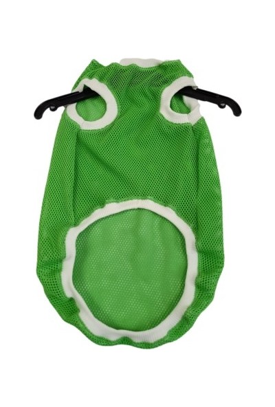 Gobo Yeşil Delikli Kedi Köpek Kıyafeti Elbisesi