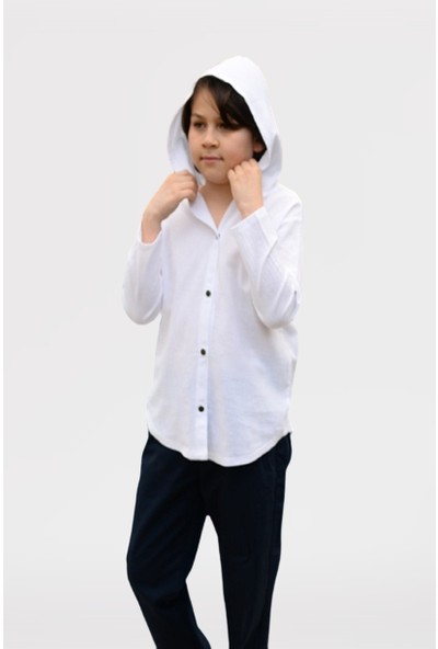 Zeze Kapşonlu Gömlek