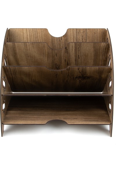 Ructure Design 5 Bölmeli Ahşap Dosyalık Ructure Design 5 Bölmeli Ahşap Dosyalık