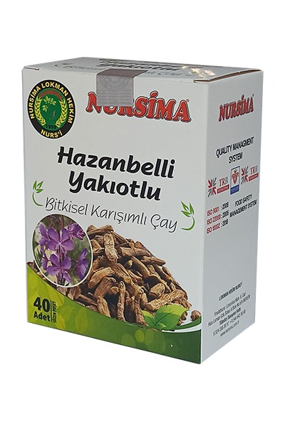 Hazanbelli Yakıotlu Karışık Bitki Çay 40 Lı Hazanbelli Yakıotlu Karışık Bitki Çay 40 Lı