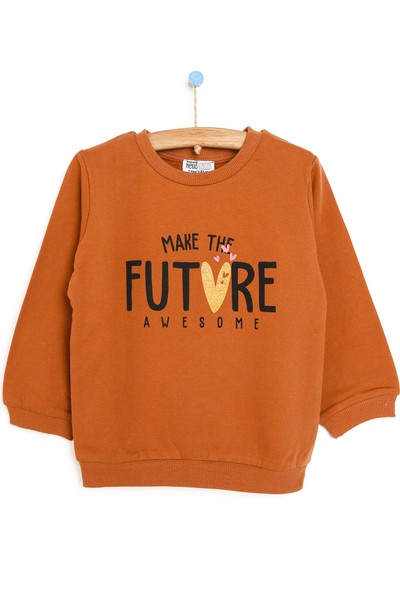 Hello Baby Basic Kız Bebek Şardonlu Iki Ip Baskılı Sweatshirt Hello Baby Basic Kız Bebek Şardonlu Iki Ip Baskılı Sweatshirt