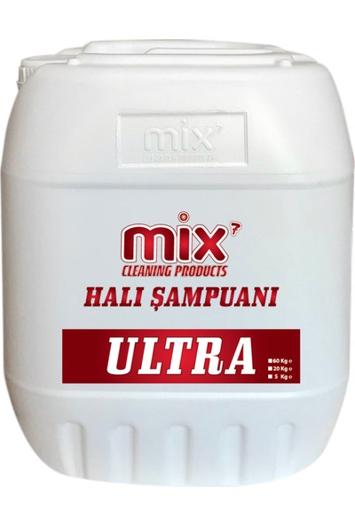 Mix 7 Mix7 U ltra Halı Şampuanı 20 kg Mix 7 Mix7 U ltra Halı Şampuanı 20 kg