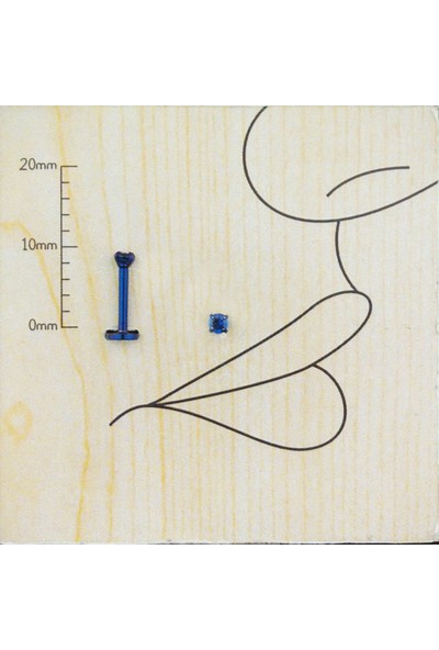 Family Store 2,5mm Zirkon Taşlı Cerrahi Çelik Dudak Piercing Family Store 2,5mm Zirkon Taşlı Cerrahi Çelik Dudak Piercing