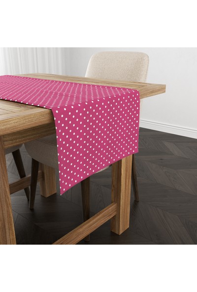 Pembe Puantiyeli Runner