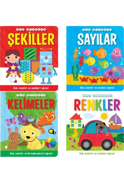 İlk Kelimelerim Seti (4 Kitap)