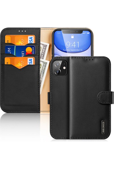ally mobile Dux Ducis iPhone 11 6.1inç Kılıf Mıknatıslı Cüzdanlı Deri Kılıf Hivo Series ally mobile Dux Ducis iPhone 11 6.1inç Kılıf Mıknatıslı Cüzdanlı Deri Kılıf Hivo Series