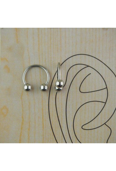 Family Store 10MM Çelik Halka Piercing (Top:4mm) Family Store 10MM Çelik Halka Piercing (Top:4mm)