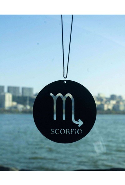 Berlin Shop Akrep Burcu Figürlü Metal Dikiz Aynası Araba Süsü Berlin Shop Akrep Burcu Figürlü Metal Dikiz Aynası Araba Süsü