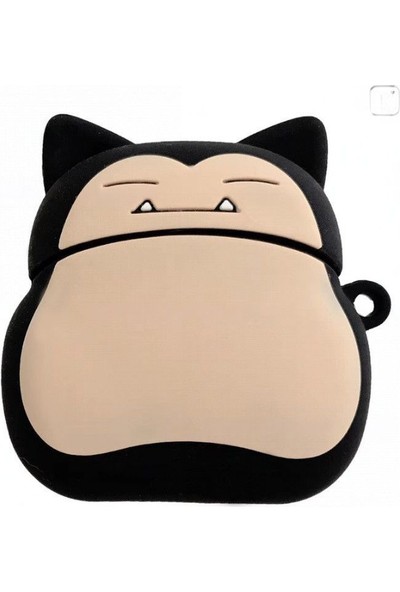 Bipower Bipower Airpods Pro Kılıf Snorlax Siyah Bipower Bipower Airpods Pro Kılıf Snorlax Siyah