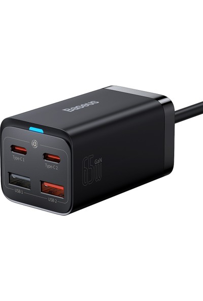 Baseus Gan3 Pro 65W Masaüstü Şarj Cihazı