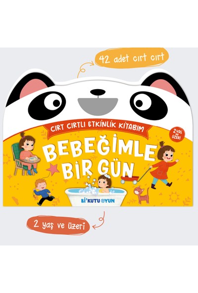 Bebeğimle Bir Gün - Cırt Cırtlı Etkinlik Kitabım (2+ Yaş) - Ayşenur K. Peltek Bebeğimle Bir Gün - Cırt Cırtlı Etkinlik Kitabım (2+ Yaş) - Ayşenur K. Peltek