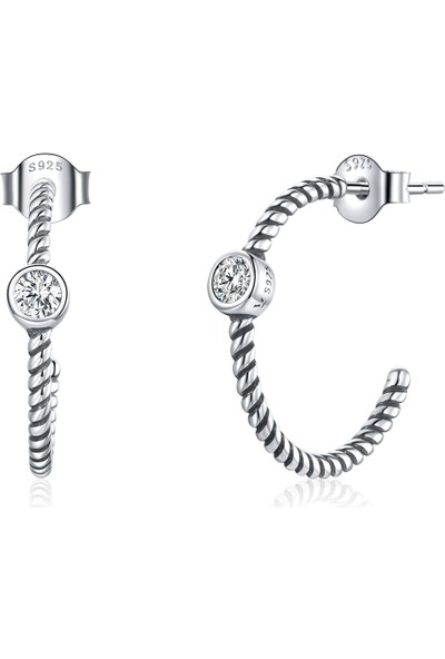 Zsykd S925 Gümüş Basit Geometri Kulak Saplamaları Kadın Küpe (Yurt Dışından) Zsykd S925 Gümüş Basit Geometri Kulak Saplamaları Kadın Küpe (Yurt Dışından)