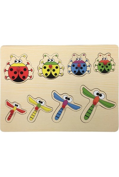 Bu-Bu Ahsap Puzzle Kanatlılar