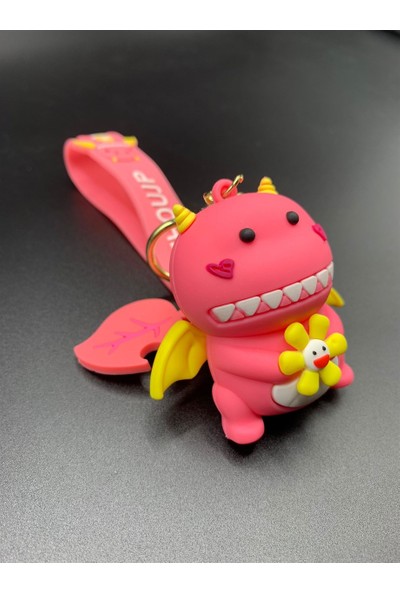 Bujiteri Dükkanı Yuzhoujp Pembe Canavar Anahtarlık