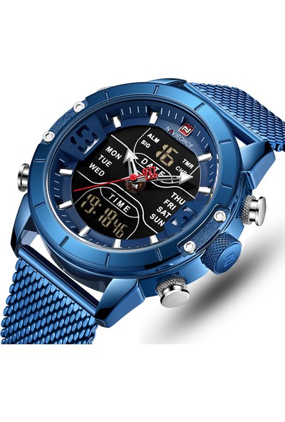 Naviforce Erkek Çift Ekranlı Çelik Işıklı Spor Saat Kronograf (Yurt Dışından) Naviforce Erkek Çift Ekranlı Çelik Işıklı Spor Saat Kronograf (Yurt Dışından)