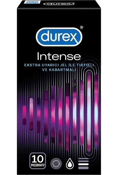 Durex Intense Prezervatif 10'Lu Durex Intense Prezervatif 10'Lu