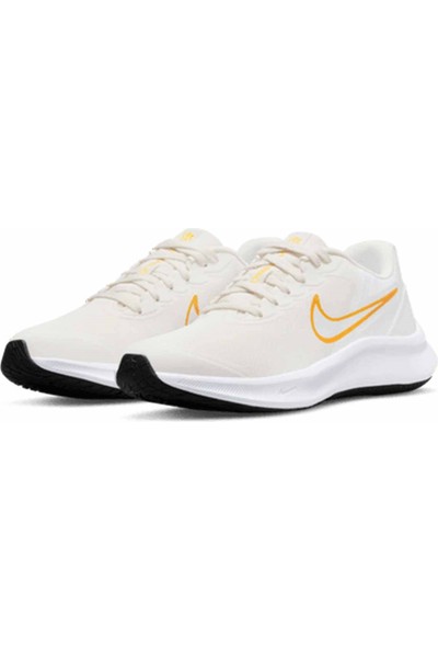 Nike Star Runner 3 (Gs) Kadın Yürüyüş Koşu Ayakkabı DA2776-010-KREM