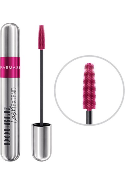 Farmasi Double Lash Extend Çift Etkili Maskara 12 ml