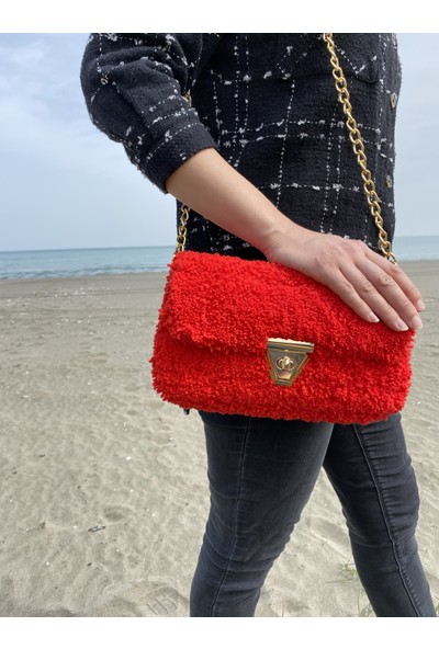 Örgü Dünyası Kadın Çanta/portföy Çanta,clutch Çanta