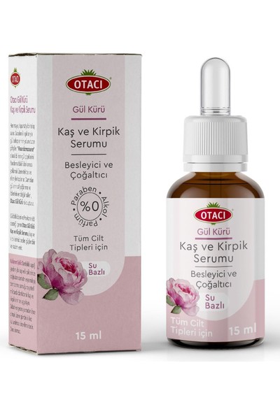 Otacı Gül Kürü Kaş Ve Kirpik Serumu 15 Ml Otacı Gül Kürü Kaş Ve Kirpik Serumu 15 Ml