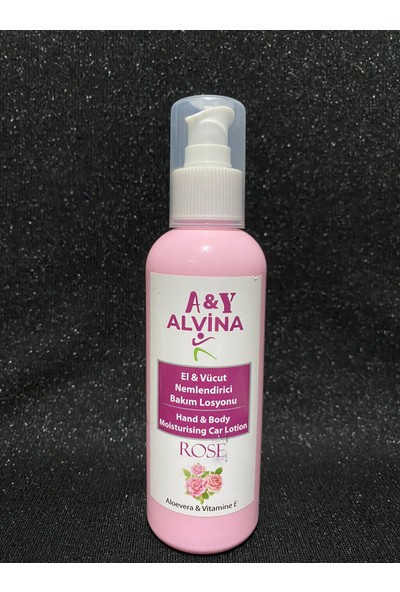 A&y Alvina El ve Vücut Nemlendirici Bakım Losyonu