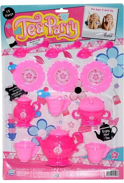 Kahraman Oyuncak Çay Seti / Kartela