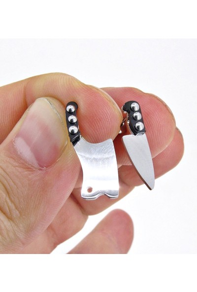 Takı Dükkanı Master Chef Küçük Boy 1 Satır 1 Bıçak Çelik Küpe Çifti MSE21 Takı Dükkanı Master Chef Küçük Boy 1 Satır 1 Bıçak Çelik Küpe Çifti MSE21