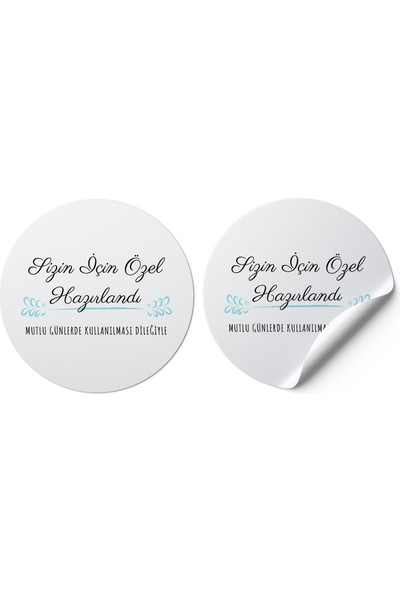 Etiketcim Çikoleyt Design Yapışkanlı Etiket Sizin Için Özel Hazırlandı 4 cm 50 Adet Etiketcim Çikoleyt Design Yapışkanlı Etiket Sizin Için Özel Hazırlandı 4 cm 50 Adet