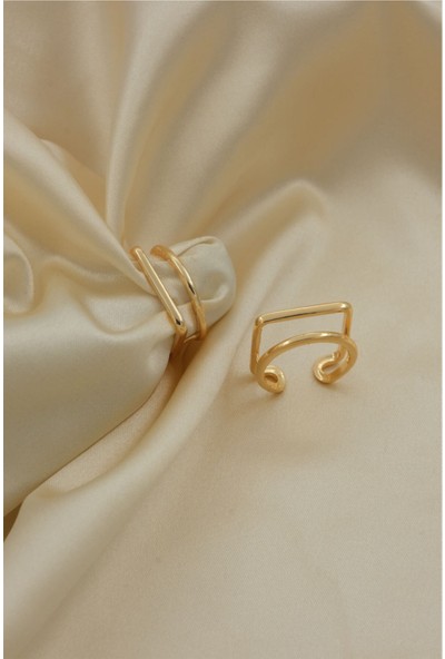 Aurrari Kadın Çizgi Ayarlanabilir Yüzük