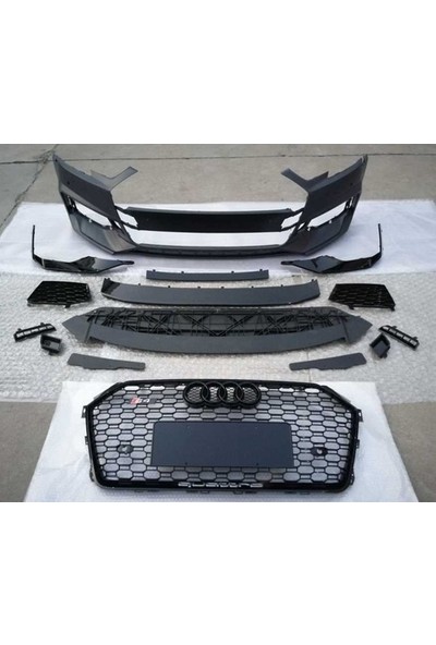 Karva Audi A4 Rs4 Ön Tampon ve Panjur Seti 2016-2019 Karva Audi A4 Rs4 Ön Tampon ve Panjur Seti 2016-2019