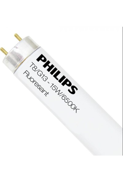 Philips 15W 6500K T8 G13 Floresan Ampul 5 Adet Philips 15W 6500K T8 G13 Floresan Ampul 5 Adet