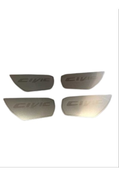 Karva Honda Civic Fc5 Iç Kapı Kolu Iç Kaplama Silver Karva Honda Civic Fc5 Iç Kapı Kolu Iç Kaplama Silver