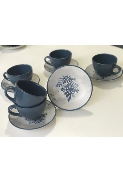 Açelya Ticaret 6 Kişilik Nescafe & Çay Takımı