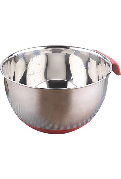 Prettyia Tutmalı Paslanmaz Çelik 18 cm. Salata Kasesi