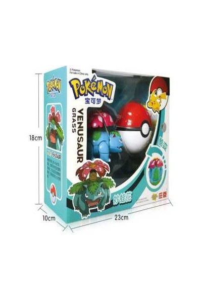 Pokemon Lisanslı Elf Topu Venusaur Pokemon Lisanslı Elf Topu Venusaur
