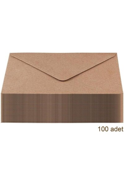 Istisna 100 Adet Mektup Zarfı 13X18CM 100GR. Kraft Istisna 100 Adet Mektup Zarfı 13X18CM 100GR. Kraft