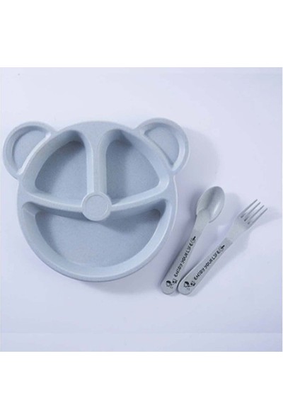 Yarbay 3 Adet/takım Bebek Kase + Kaşık + Çatal Besleme Gıda Sofra Karikatür Ayı Çocuk Yemek Tabağı Yarbay 3 Adet/takım Bebek Kase + Kaşık + Çatal Besleme Gıda Sofra Karikatür Ayı Çocuk Yemek Tabağı