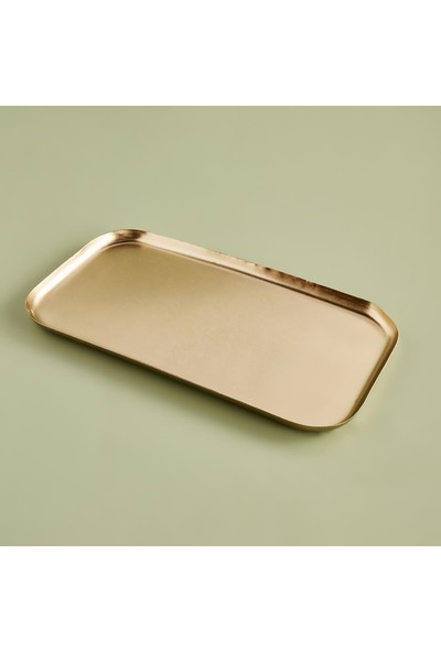 Bella Maison Sirius Dekoratif Tabak Gold 38 x 18,5 x 1,5 cm