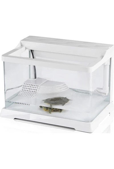 Sun-Sun Sunsun Kaplumbağa Akvaryumu Filtreli 50X30X30