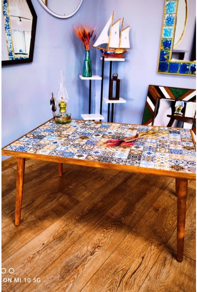 Modimo Rustik 62X92 Yan Sehpa Ceviz