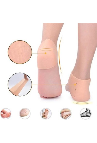 6 Çift Topuk Çorabı 711426