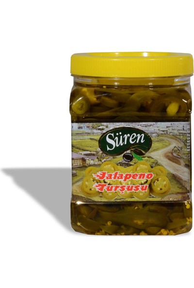Süren Zeytincilik 1 Kg. Süren Jalapeno Turşusu Süren Zeytincilik 1 Kg. Süren Jalapeno Turşusu